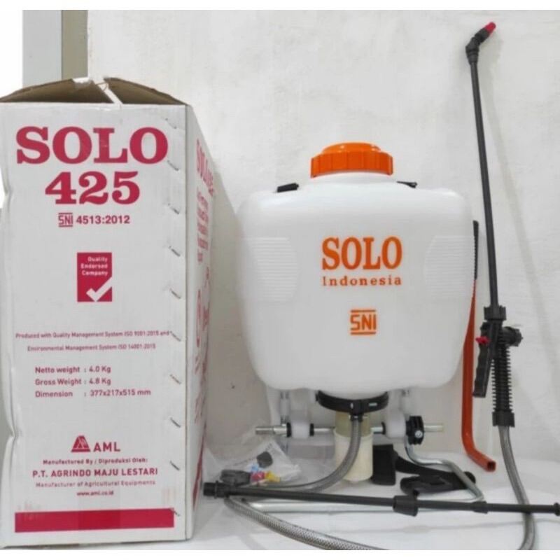 Sprayer Solo 425 manual tangki 15 liter - semprot hama dan desinfektan ...