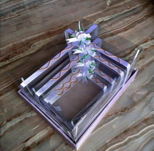 PARCEL HANTARAN PERNIKAHAN MIKA isi 4 BOX seserahan lamaran souvenir ...