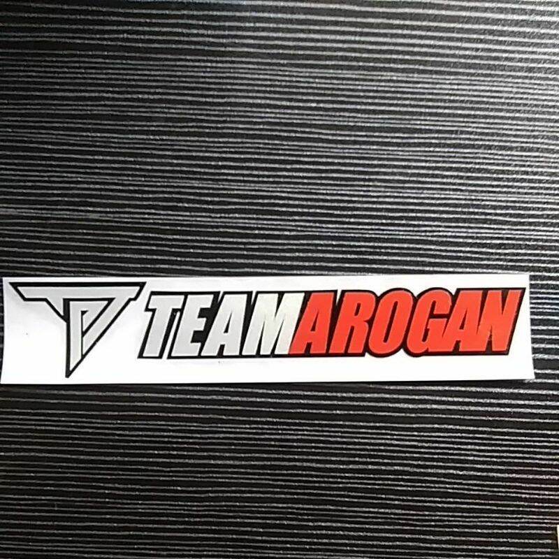 STICKER TEAM AROGAN CUTTING | Lazada Indonesia