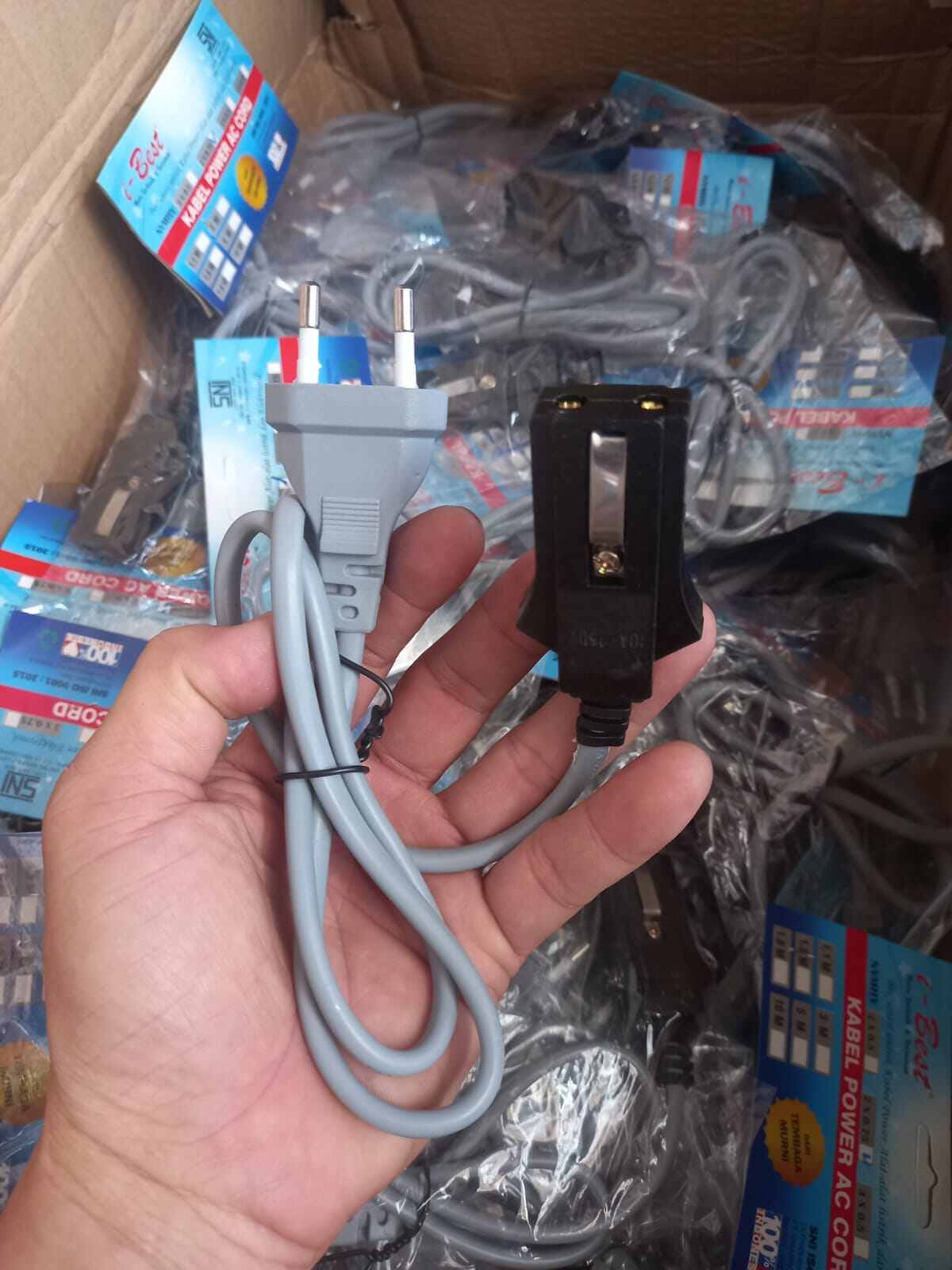 kabel jek teko listrik stenlis 1 meter -+ | Lazada Indonesia