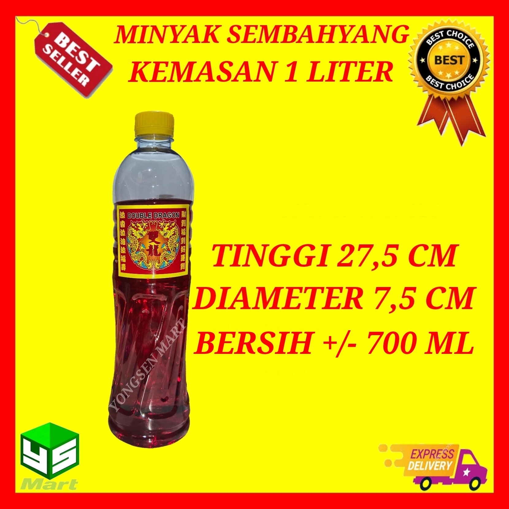 Minyak merah minyak sembahyang 1 liter 1liter 1ltr | Lazada Indonesia