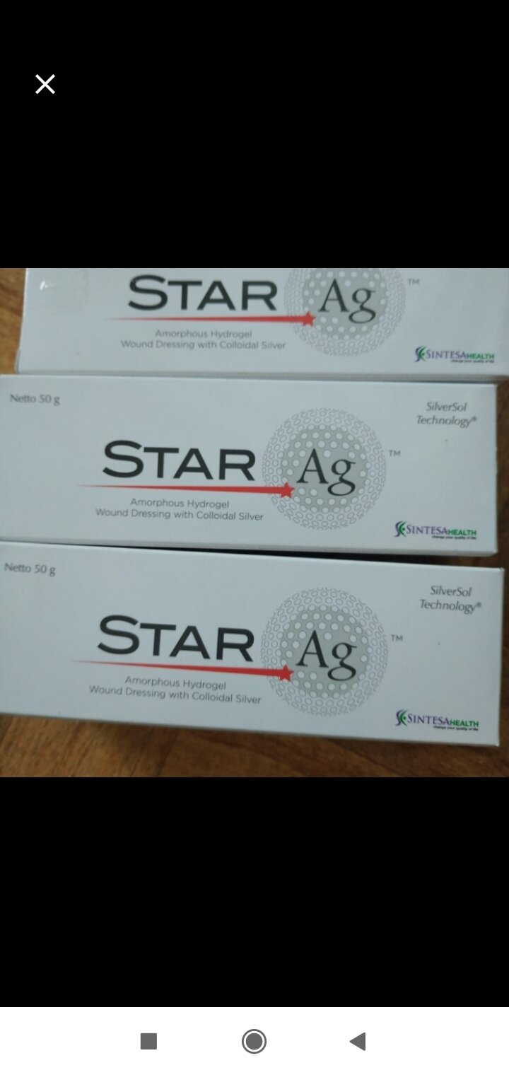 salep star ag silver 50, salep luka | Lazada Indonesia