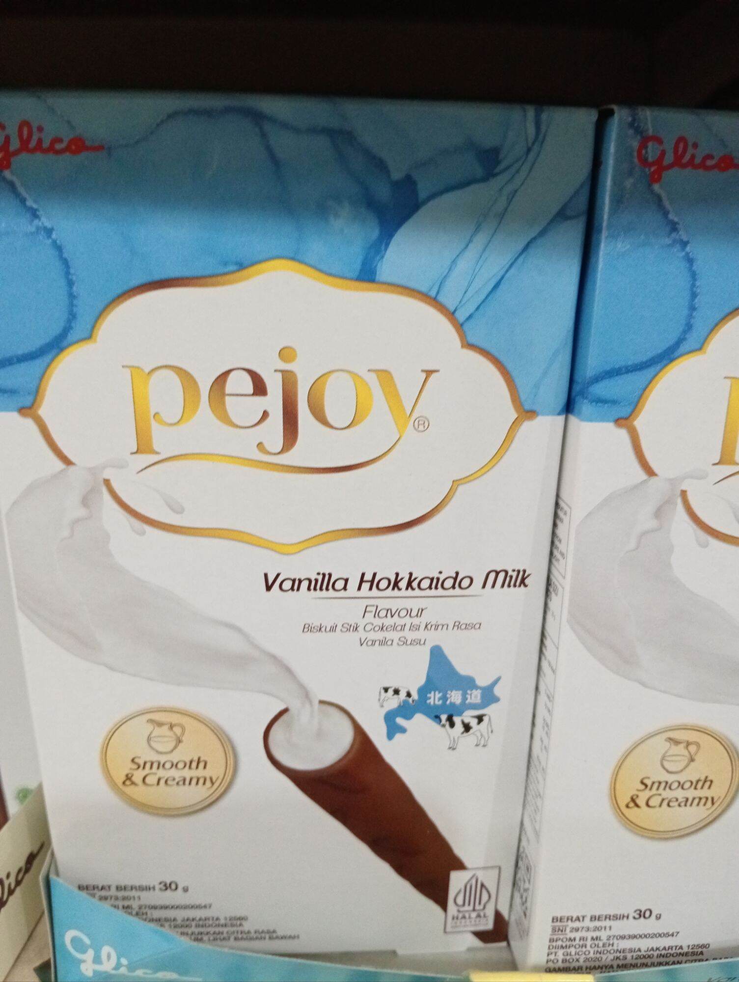 Pejoy Vanilla Hokkaido Milk Glico 30g | Lazada Indonesia