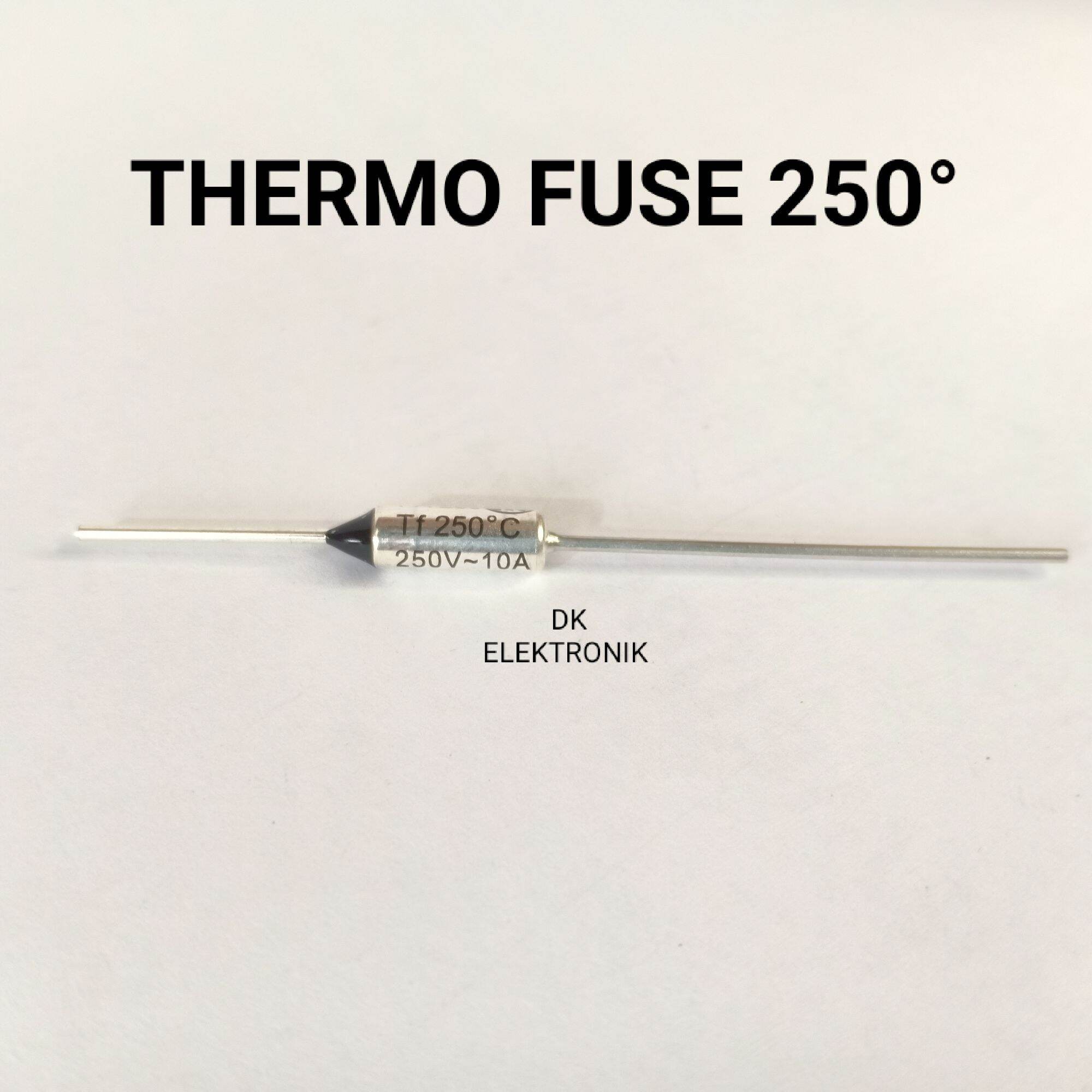 THERMOFUSE/ THERMALFUSE 250°C 250V~10A FUSE MAGICOM SETRIKA RICE COOKER ...