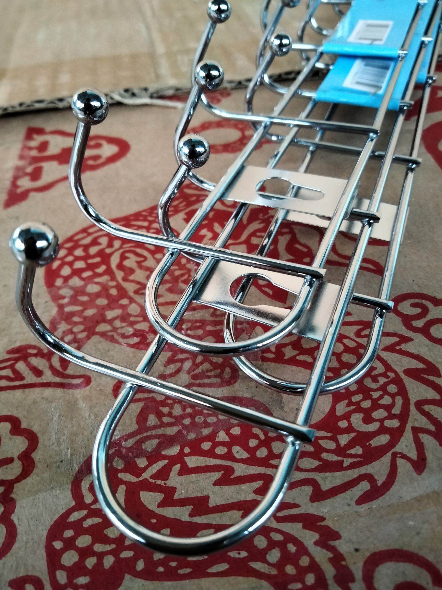 HANGER STAINLESS KAPSTOK CANTOLAN SERBAGUNA 8 KAIT /KASTOP /KASTOK ...