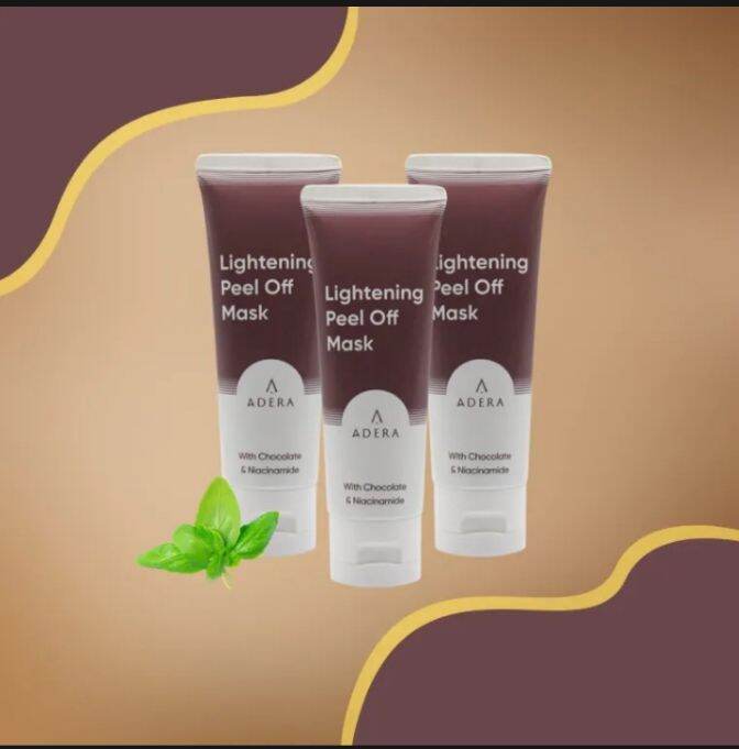 ADERA LIGHTENING PEEL OFF MASK | Lazada Indonesia