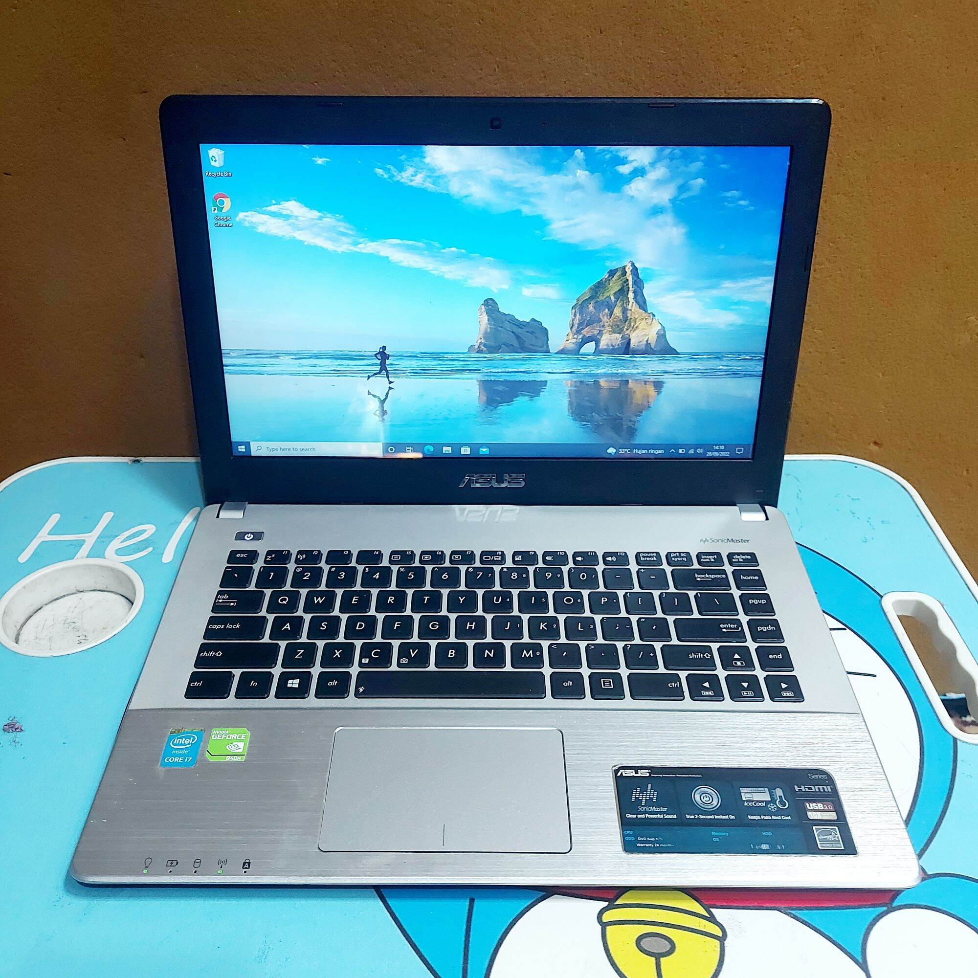 Laptop Asus X450JN, Core i7 - 4710HQ , Ram 4Gb Hdd 1TB, DualVga Nvidia ...