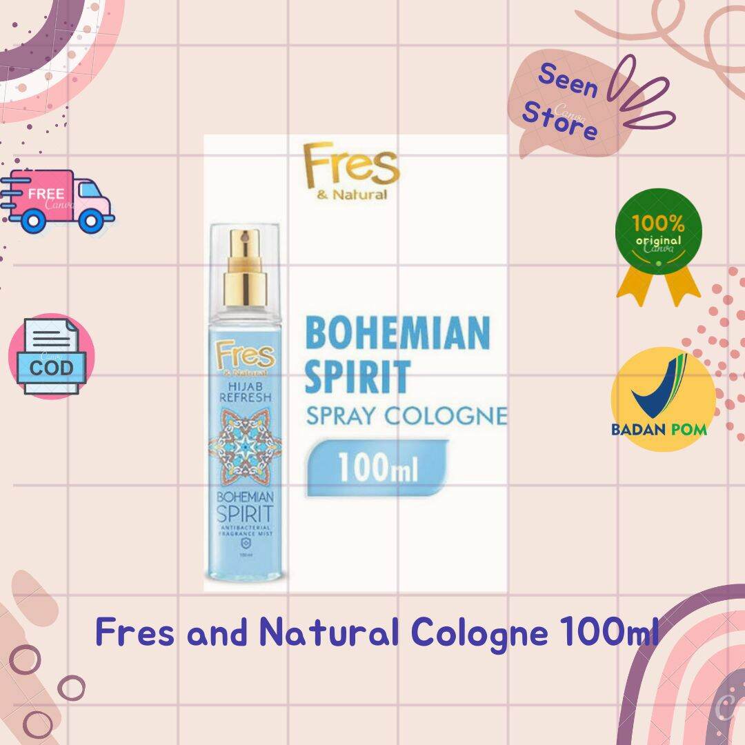 FRES AND NATURAL COLOGNE 100ML / FRESH AND NATURAL BODY MIST 100ML ...