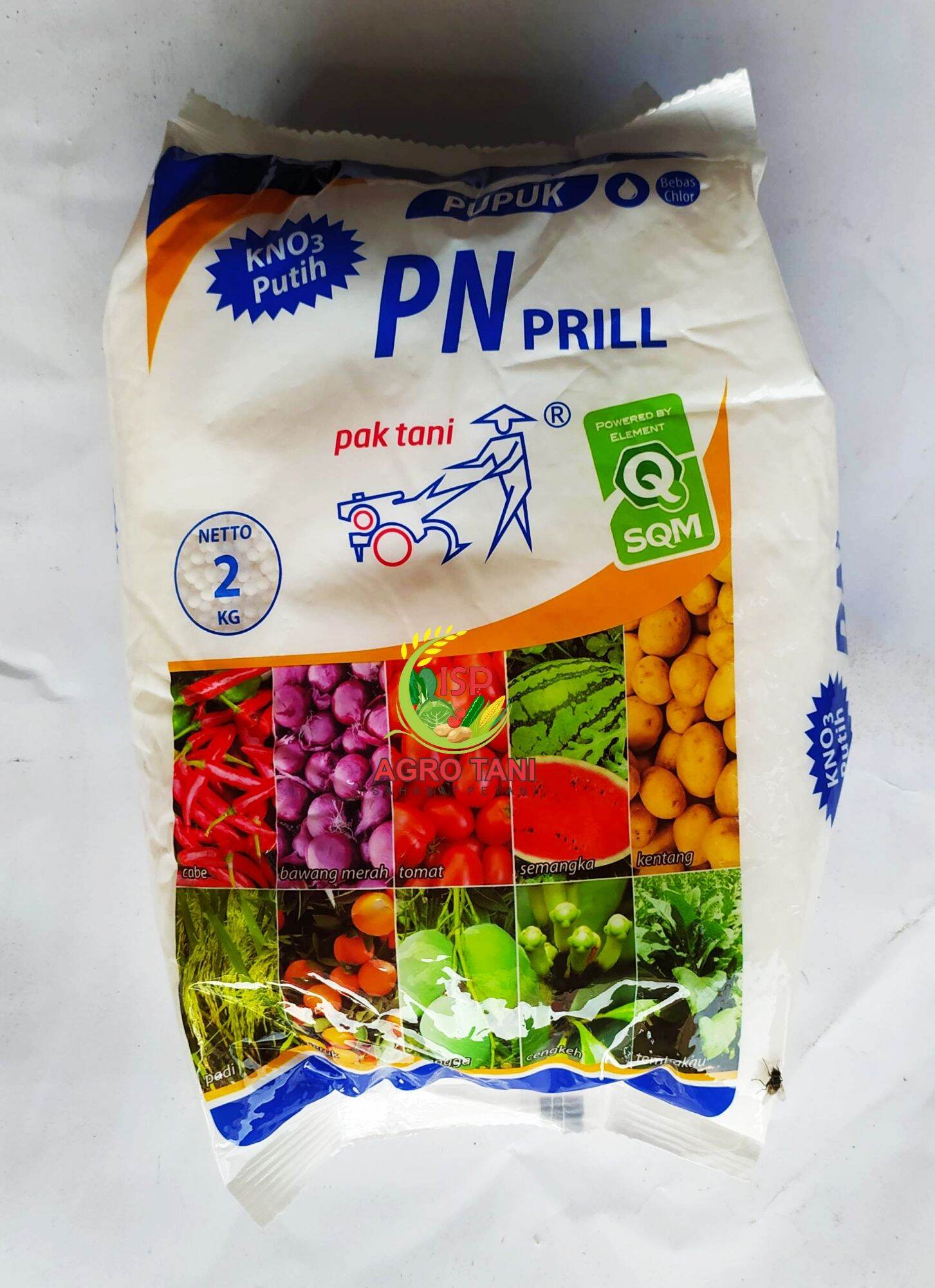 Pupuk PN PRIL KNO3 putih Cap Pak Tani kemasan 2kg produk Saprotan Utama ...