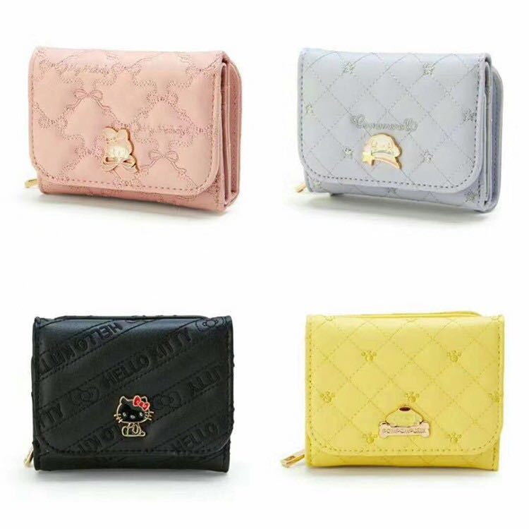 Dompet lipat sanrio my melody, hello kitty, cinnamoroll, pompurin ...