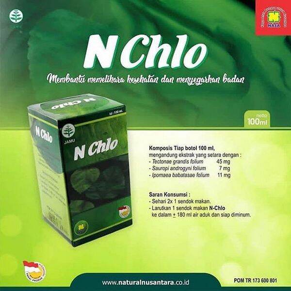 Ncp Nasa Natural Clorophyl Obat Herbal Pembersih Nikotin Racun Tubuh ...