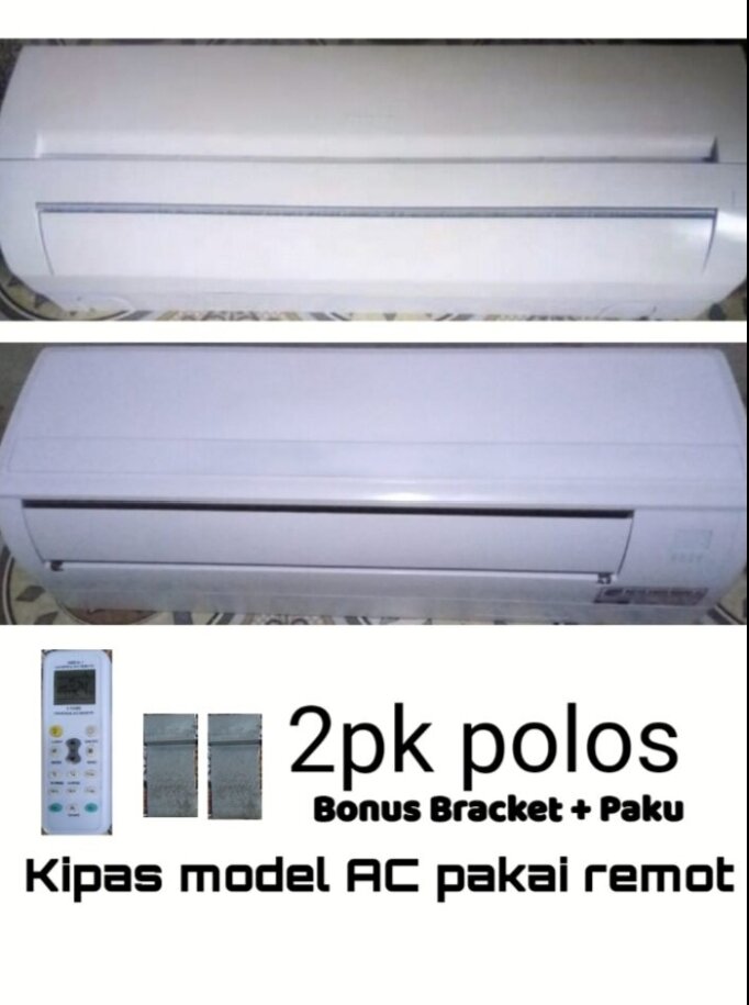 KIPAS ANGIN MODERN MODEL AC / PAKAI REMOT | Lazada Indonesia