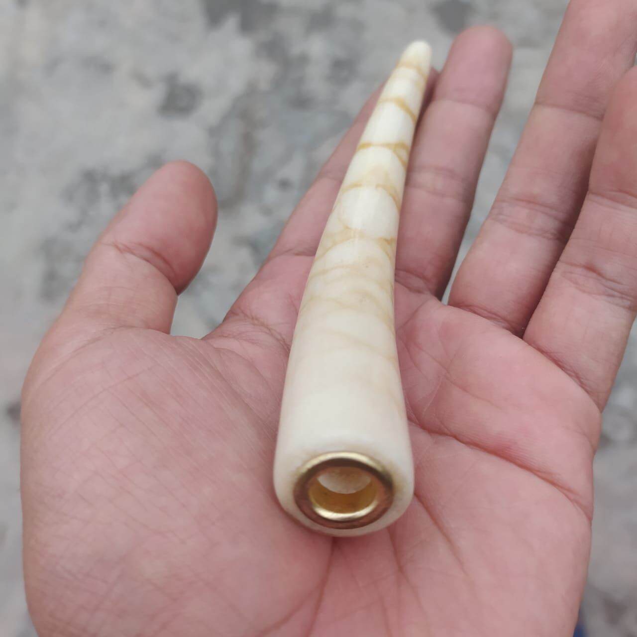 Pipa rokok koral putih dan merah bahan padat kualitas super Once unic ...