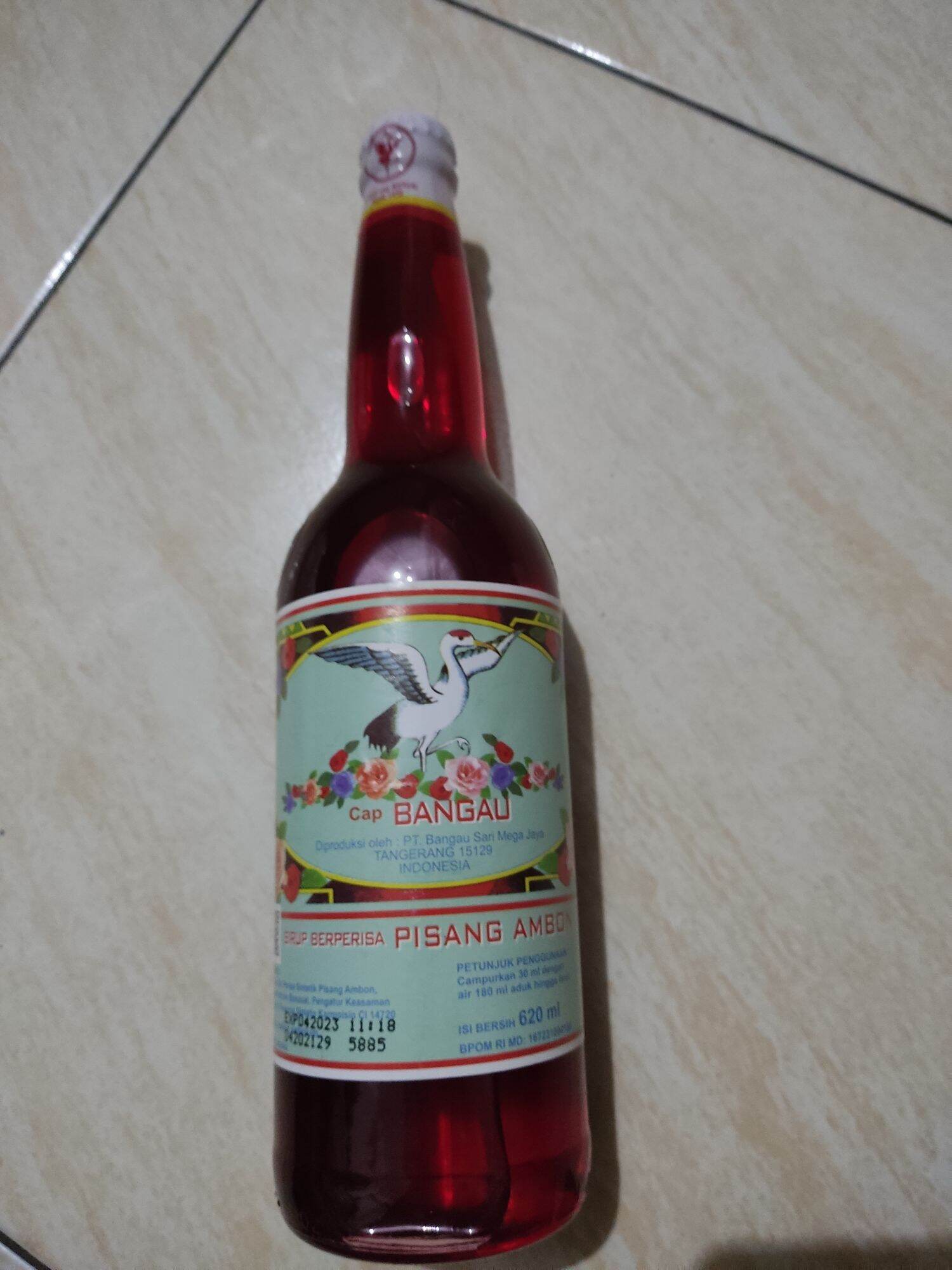 Sirup Cap Bangau Rasa Pisang Ambon | Lazada Indonesia