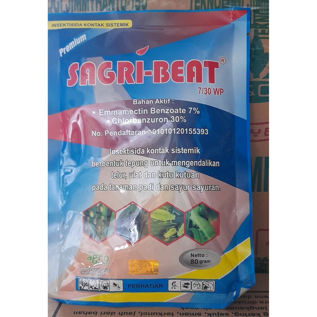 SAGRI BEAT 7/30 wp INSEKTISIDA KONTAK SISTEMIK 80GR | Lazada Indonesia