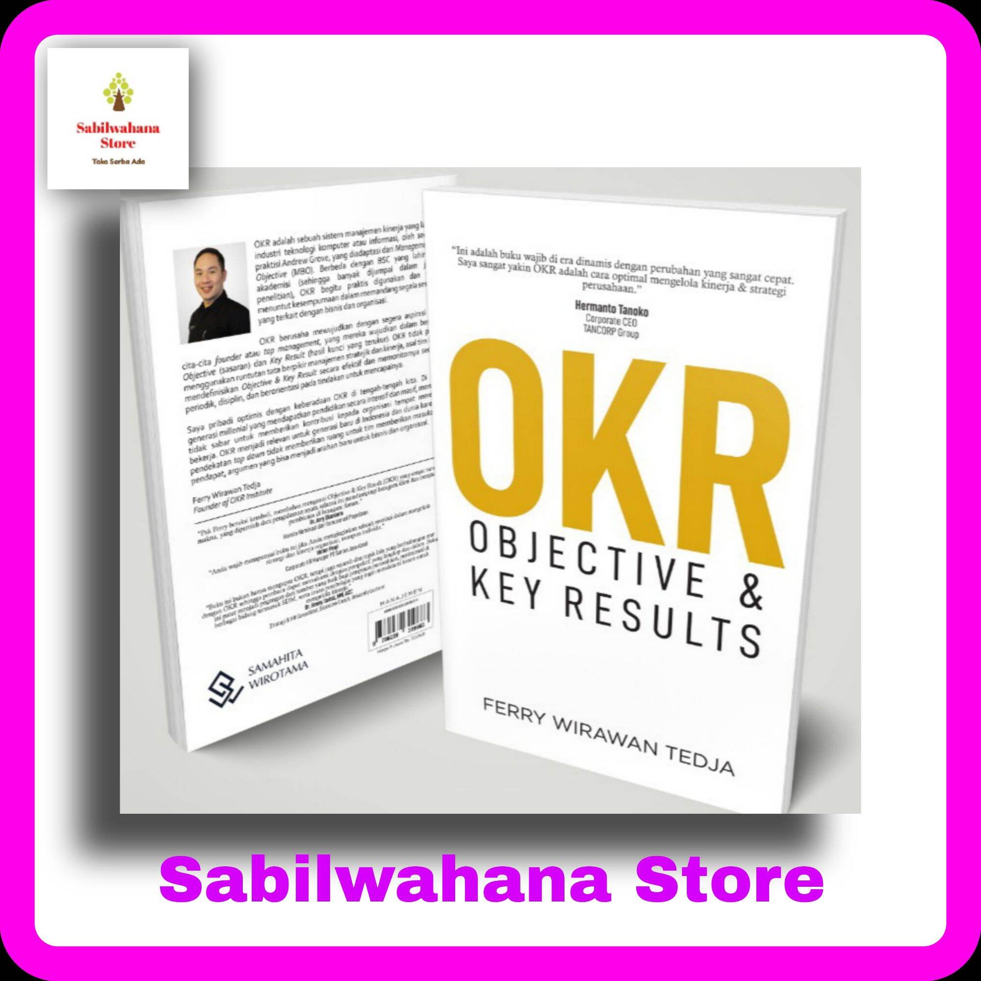 Buku OKR Objective & Key Results Best Seller By Ferry Wirawan Tedja 100 ...