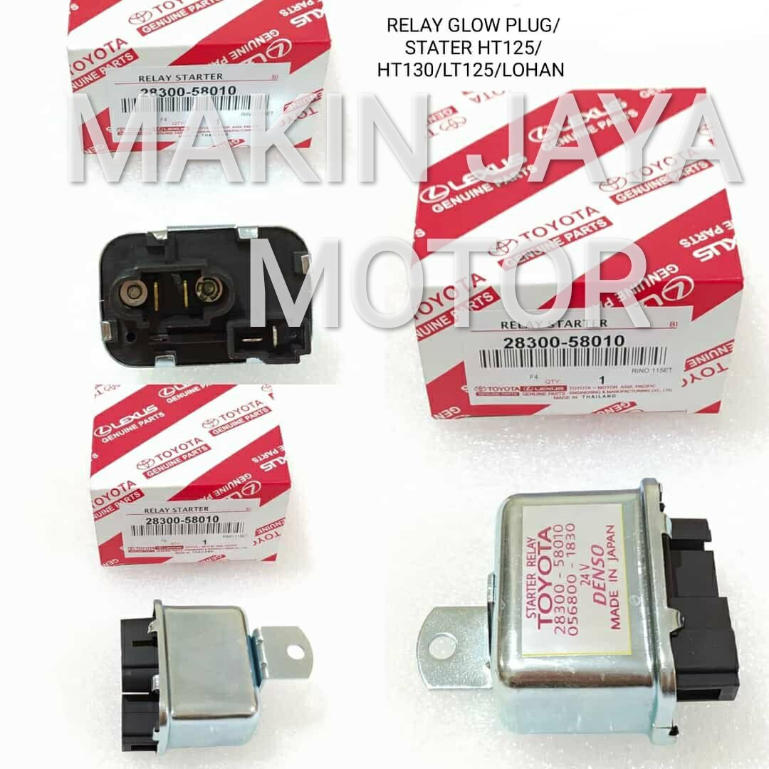 RELAY STARTER RELAY GLOW PLUG DYNA DUTRO 125HT 130HT HT125 HT130 24VOLT | Lazada Indonesia