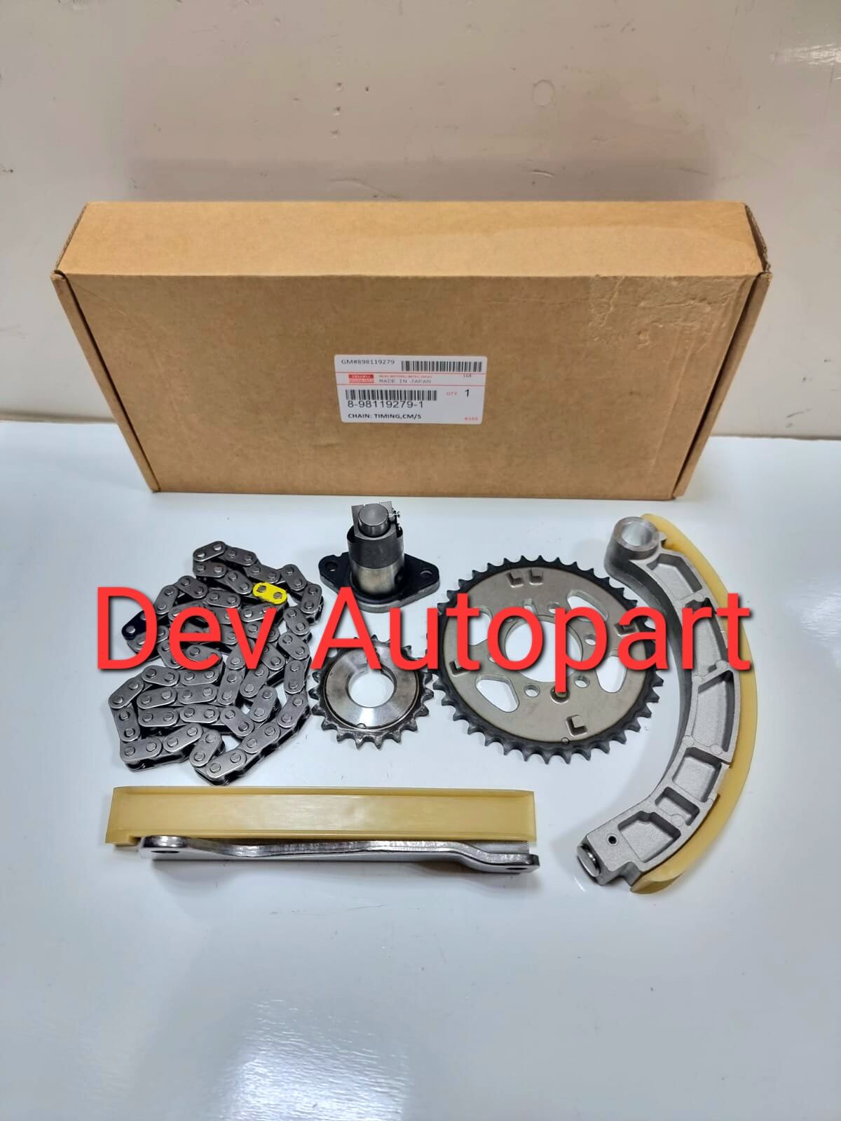 Rantai Timing kit set/Chain set/Rantai keteng set Dmax NEW 4JJ1 ...