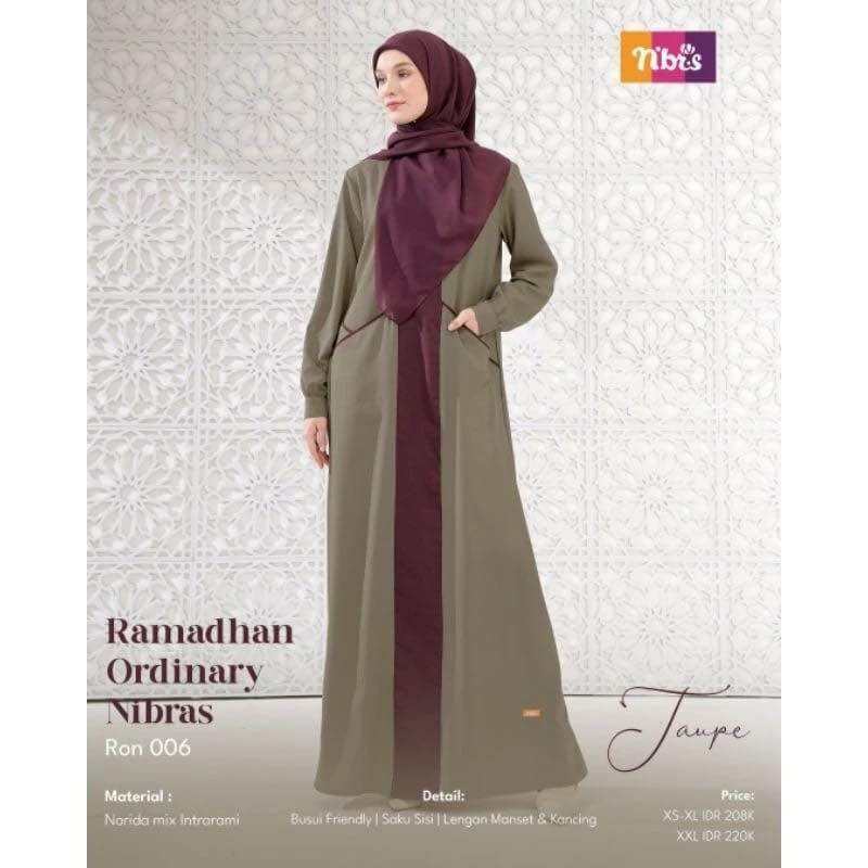 RON 006 GAMIS NIBRAS TERBARU / GAMIS WANITA TERBARU / GAMIS NIBRAS DISKON | Lazada Indonesia