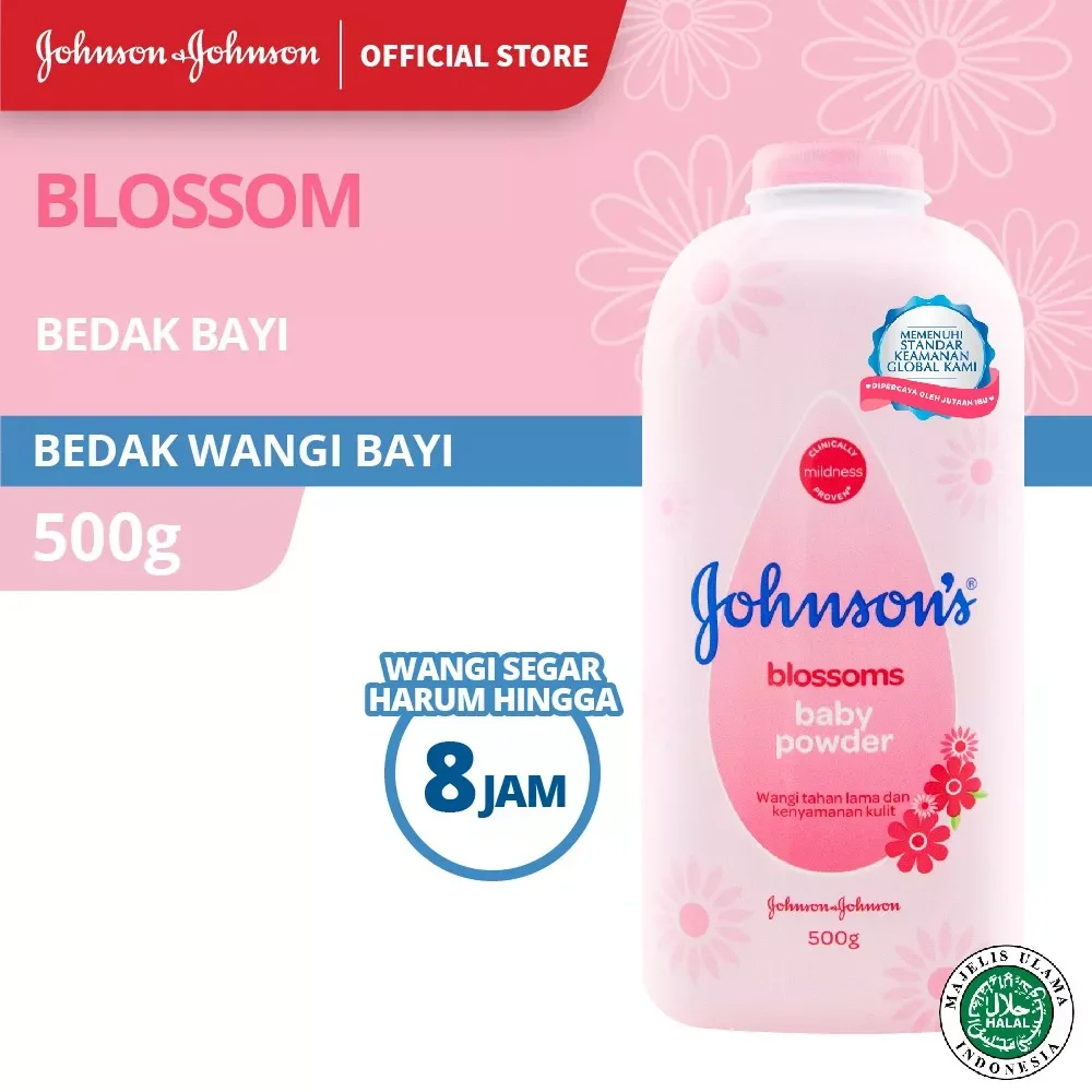 Johnson's Baby Powder Blossom 500gr Bedak Tabur Bayi | Lazada Indonesia
