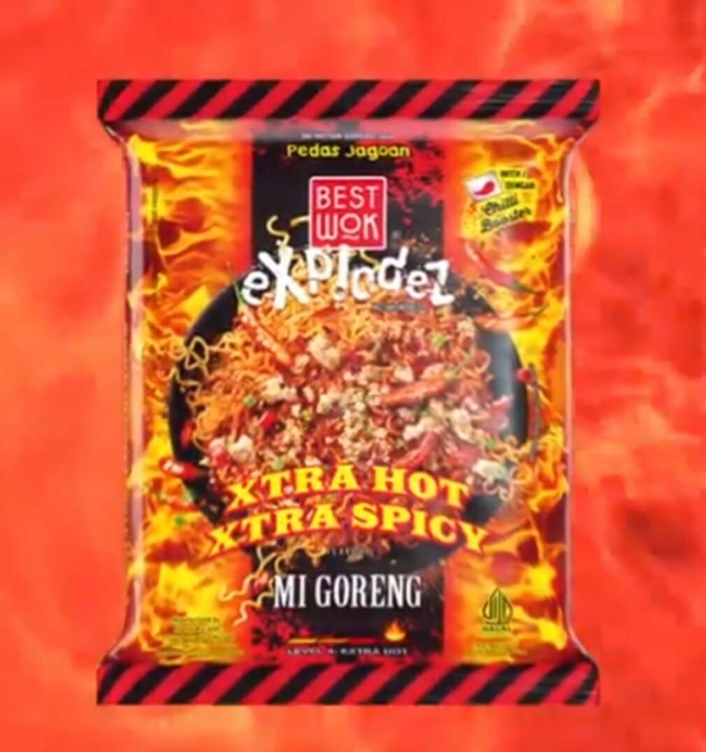 Best wok Explodez mie goreng Extra hot | Lazada Indonesia