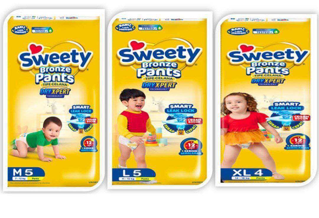 [ Sweety Mini ] Popok Sweety Mini Pack diapers sweety kemasan mini ...