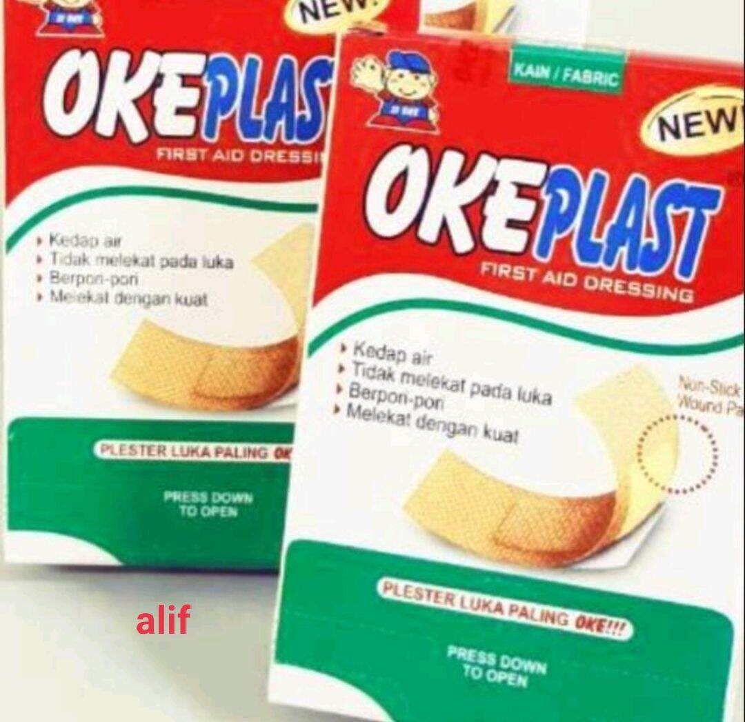 OKEPLAST / PLASTER OKE PLAST ISI 100strip | Lazada Indonesia