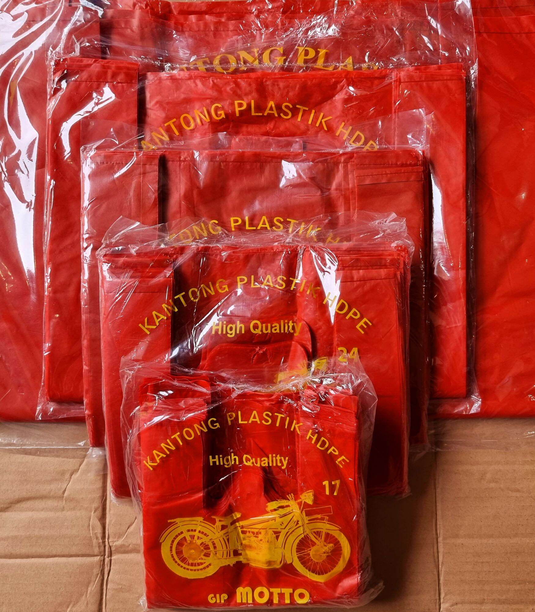 Kantong Kresek Merah Tebal Kantong Plastik Merah Tebal Murah | Lazada ...