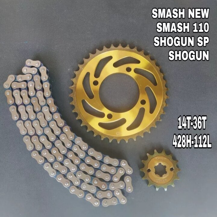 Gir Paket Gear Smash paket Rantai gear Shogun Gir set Smash shogun ...