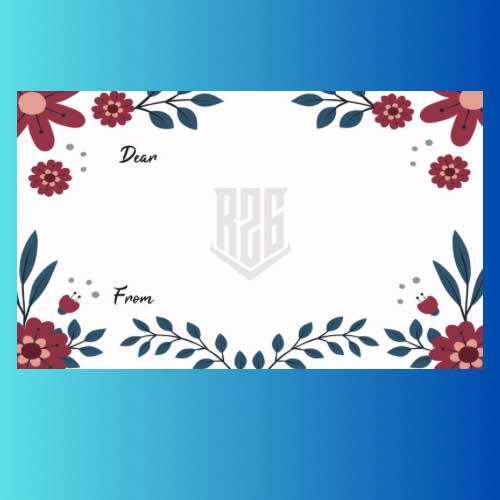 25 pcs kartu ucapan polos | thank you card polos 6x10 cm | greeting ...
