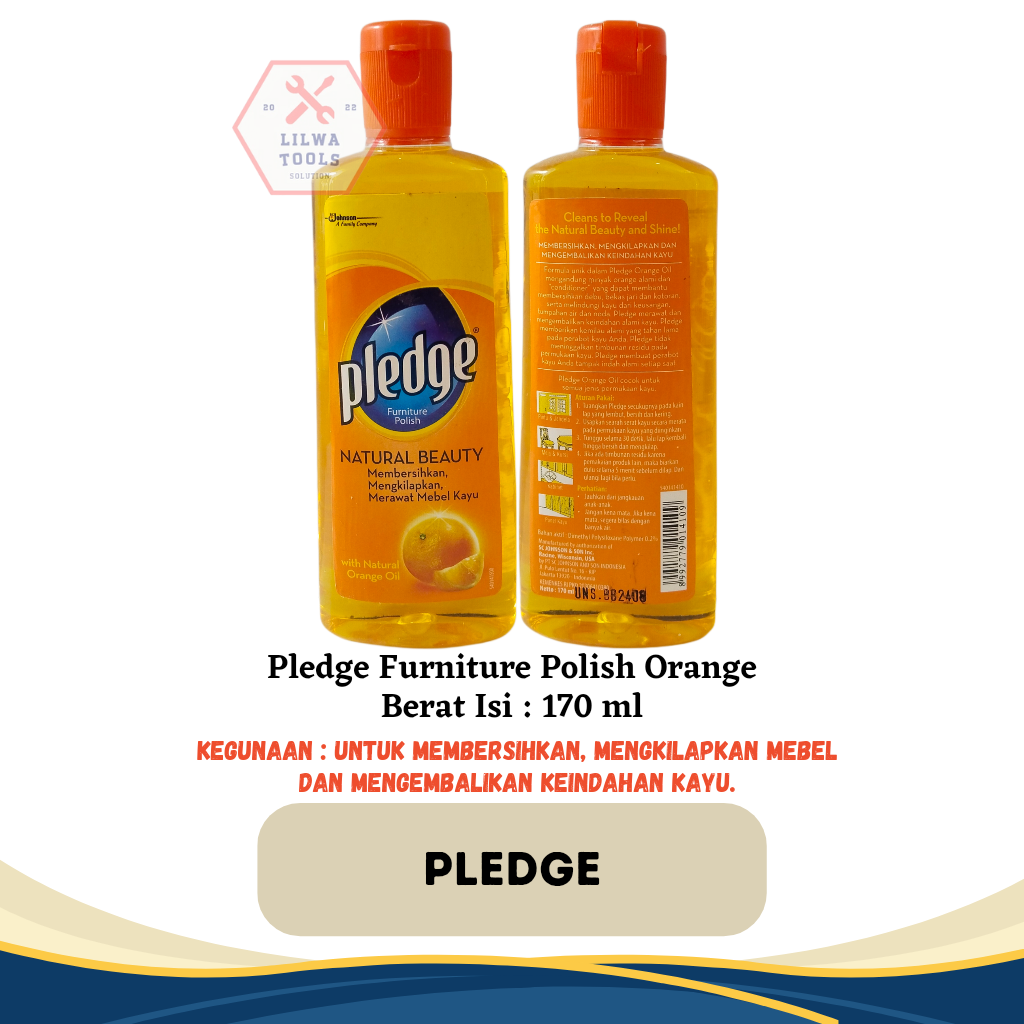 Pledge Furniture Polish 170 ml Pengkilap Mebel Kayu | Lazada Indonesia