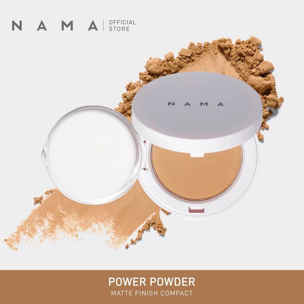 POWER POWDER MATTE FINISHING COMPACT BY NAMA LUNA MAYA BEDAK PADAT ...