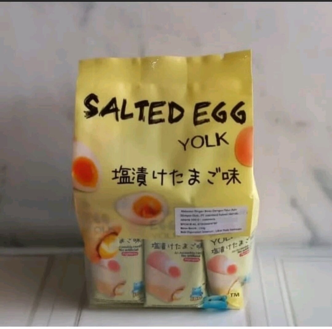 I.B.O Rice Cake Salted Egg Yolk IBO Grains Rice Cake Brown Snack Impor ...