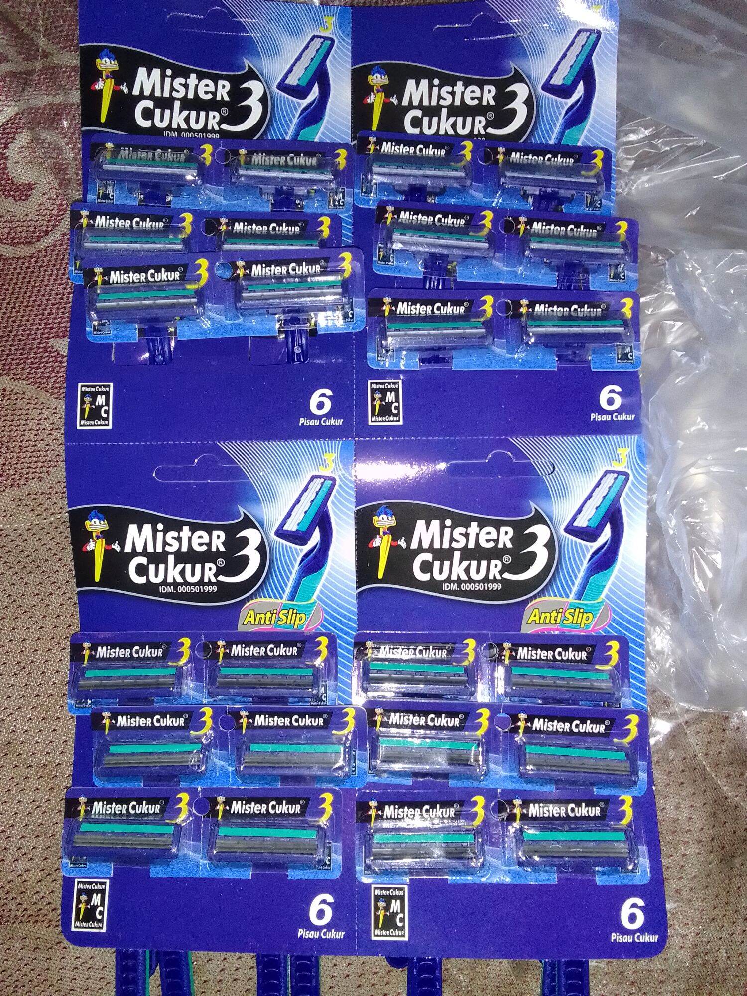 mister cukur 3 ( 3 mata pisau) | Lazada Indonesia