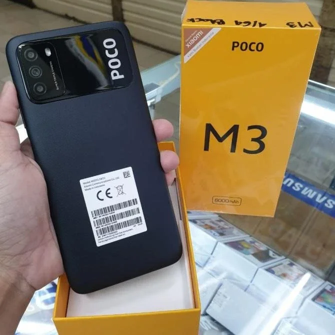 Hp Xiaomi Poco M3 Black Ram 6/128Gb Second Bekas Mulus Original | Lazada Indonesia