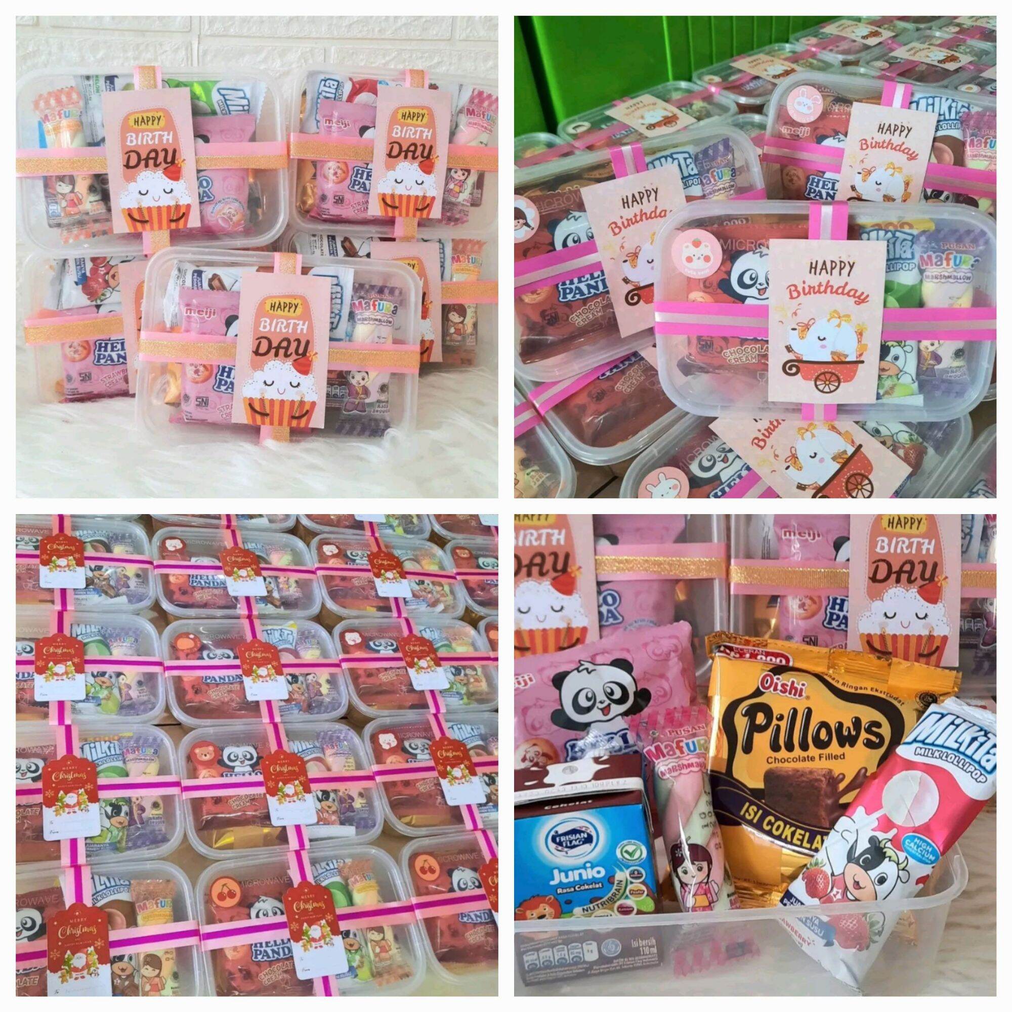 Paket Snack Ulang Tahun Anak||Hampers Snack Anak||Souvenir Snack 01 ...