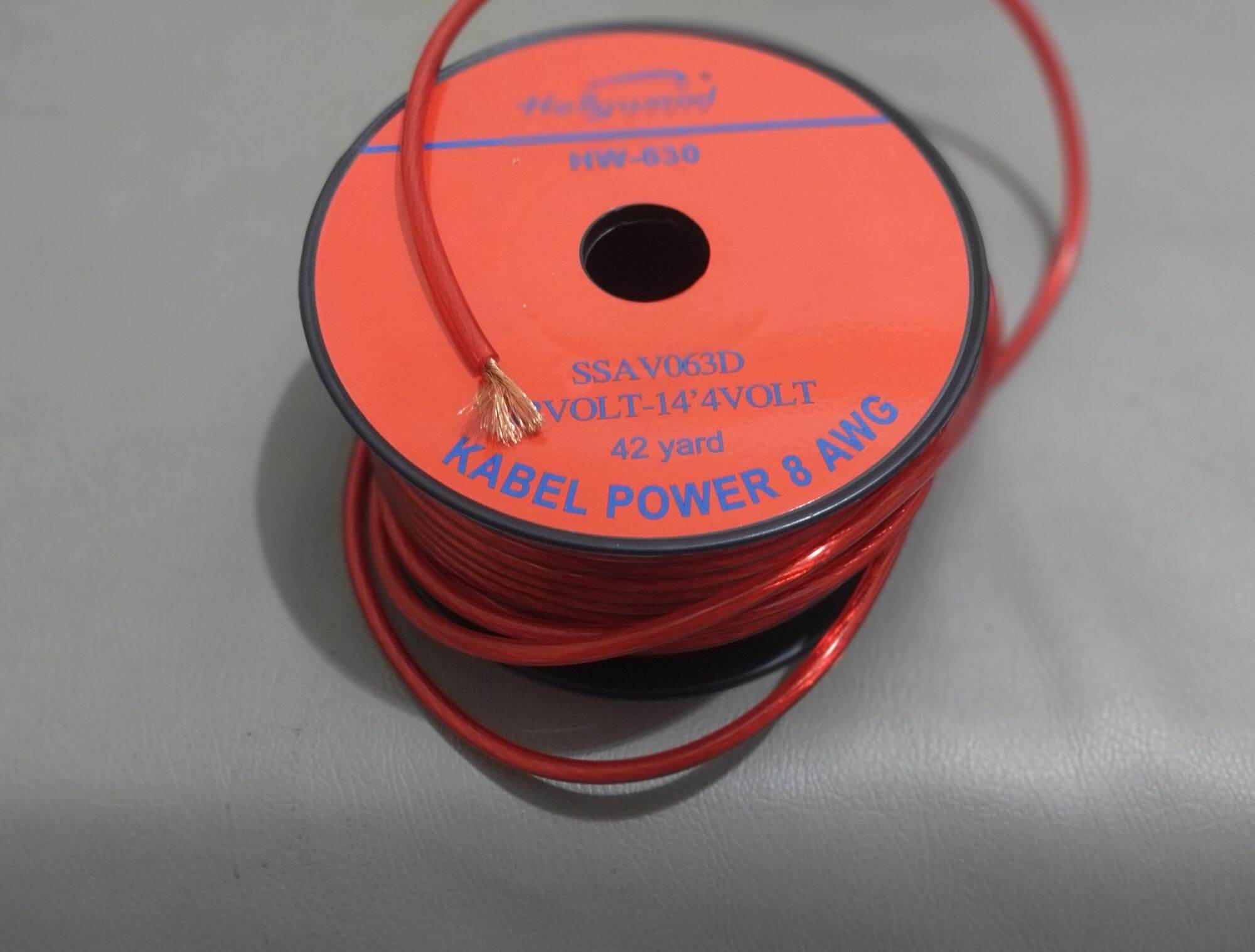 Per Meter Kabel 8 AWG HOLLYWOOD AUDIO HW-630 Permeter Per 1 Meter Cable ...