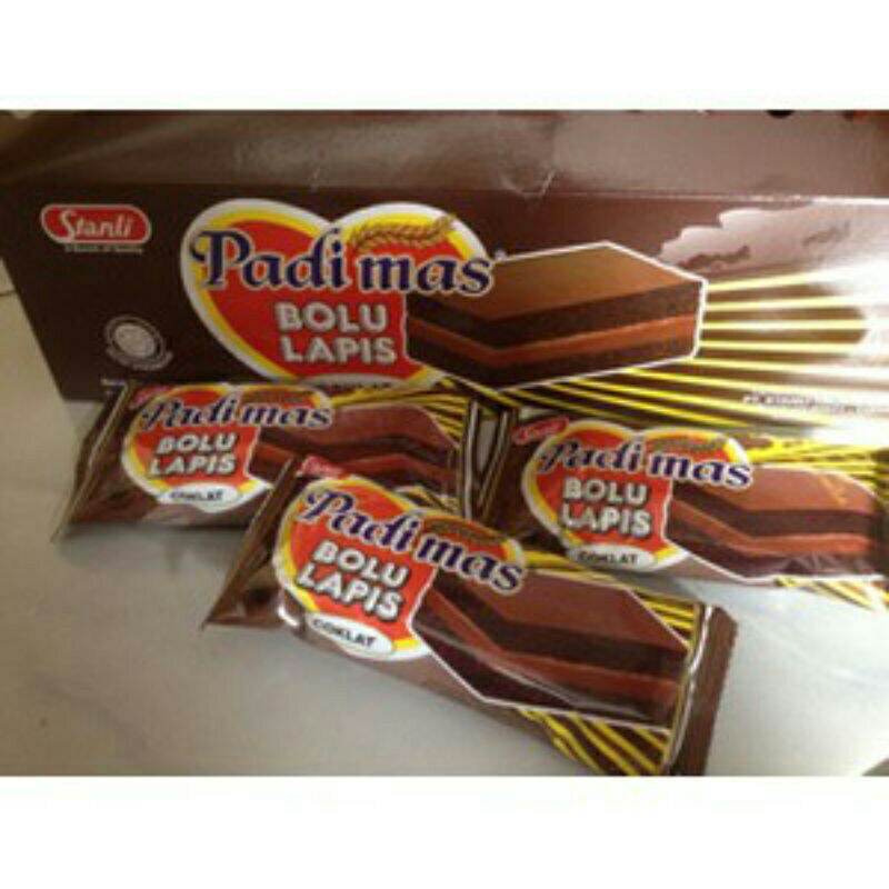 Bolu Padimas Mini Layer Cake - Netto 24 bks x 10 gr | Lazada Indonesia