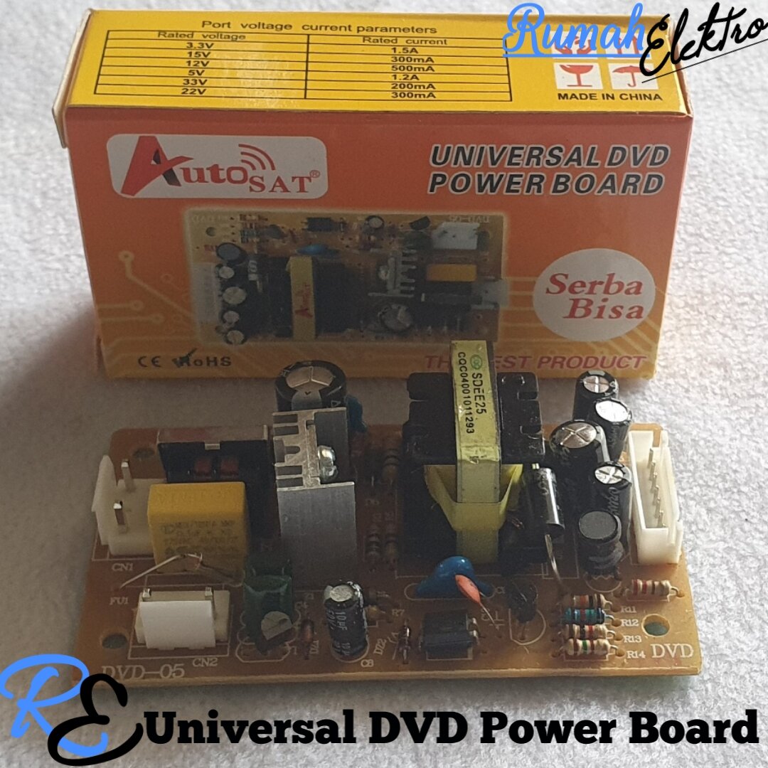 Universal DVD Power Board Serba Bisa | Lazada Indonesia