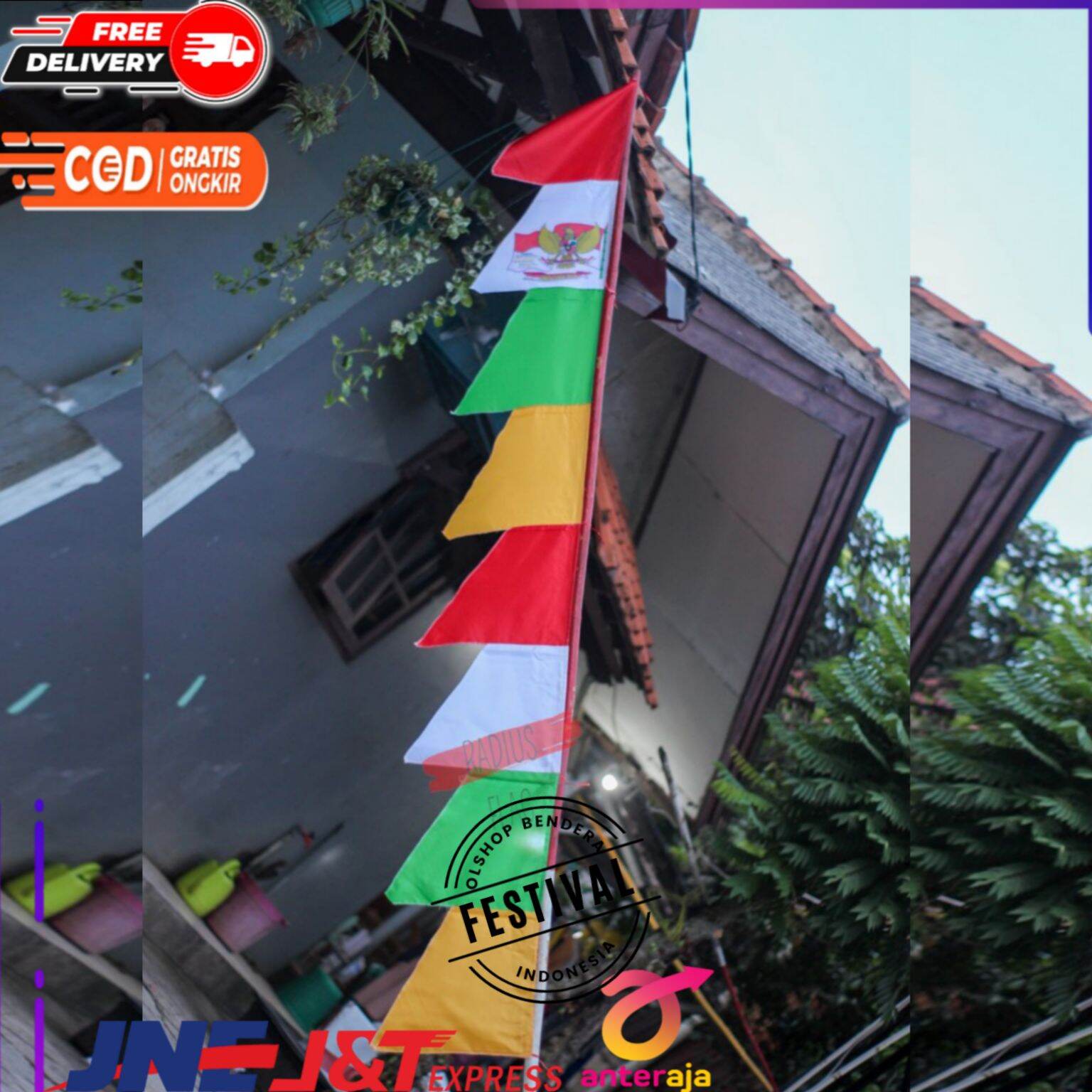 Bendera Umbul-Umbul Merah Putih | Lazada Indonesia