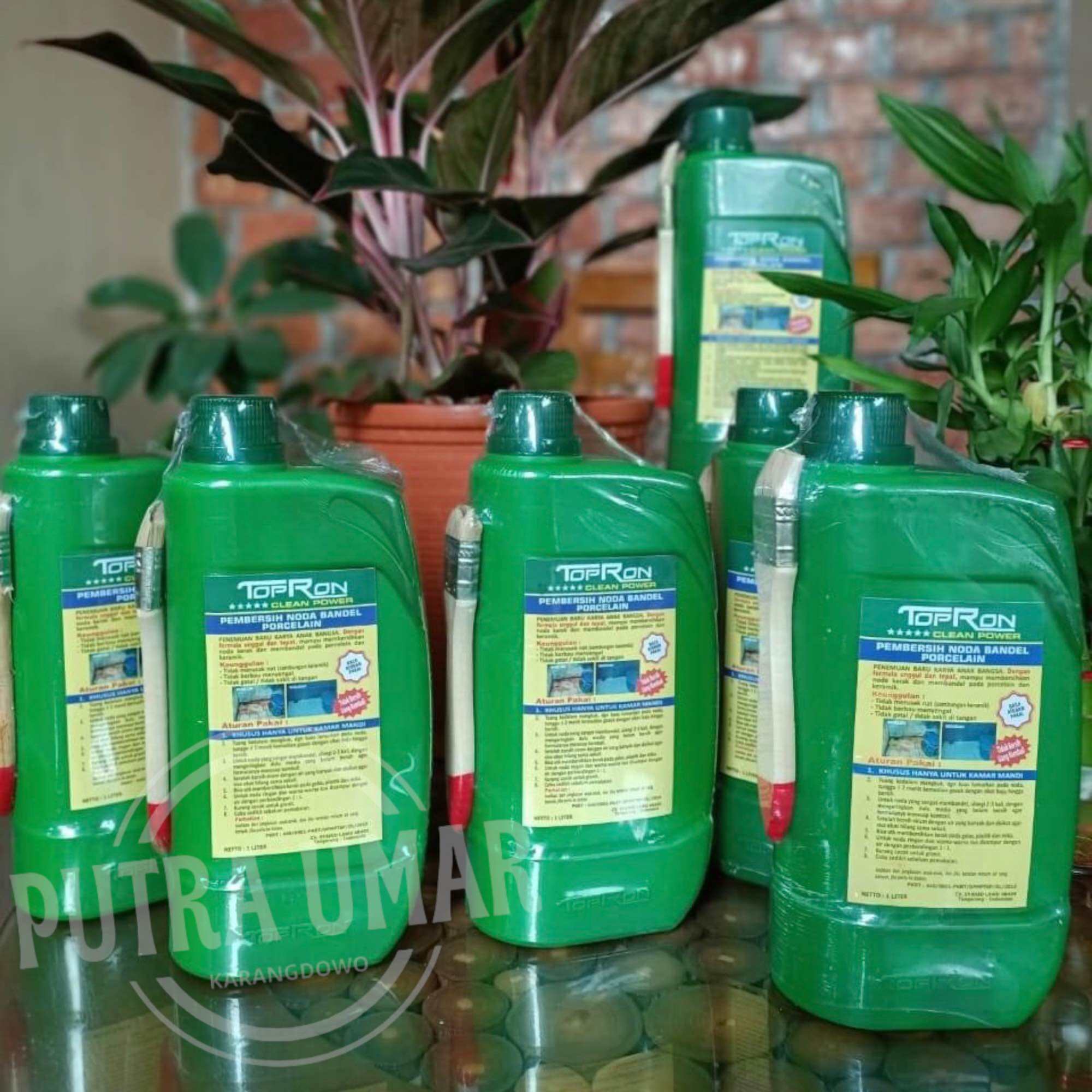 TOPRON 100%Original 1 Liter Clean Pembersih Kerak Lantai /Keramik ...