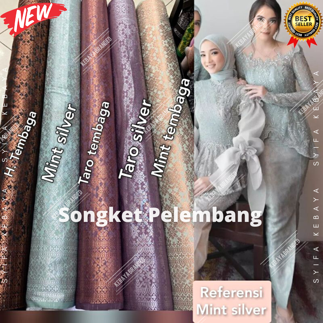 SONGKET PALEMBANG. Kain Songket - Bahan Rok Songket Kebaya. Songket ...