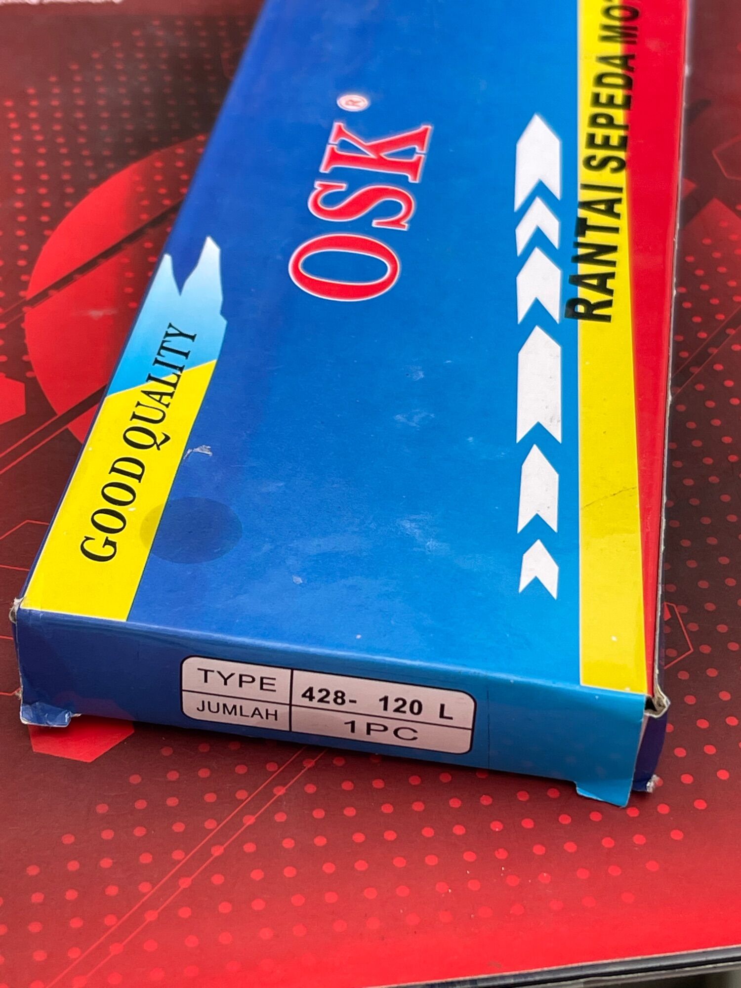 RANTAI RANTE MOTOR 428-120 OSK | Lazada Indonesia