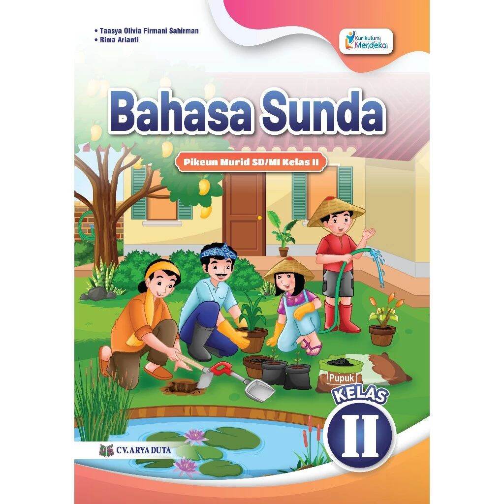 Buku Paket Bahasa Sunda Kelas 1 2 3 4 5 dan 6 Kurikulum Merdeka ...