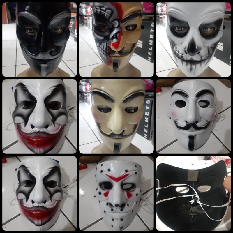 topeng store topeng hacker karakter | Lazada Indonesia