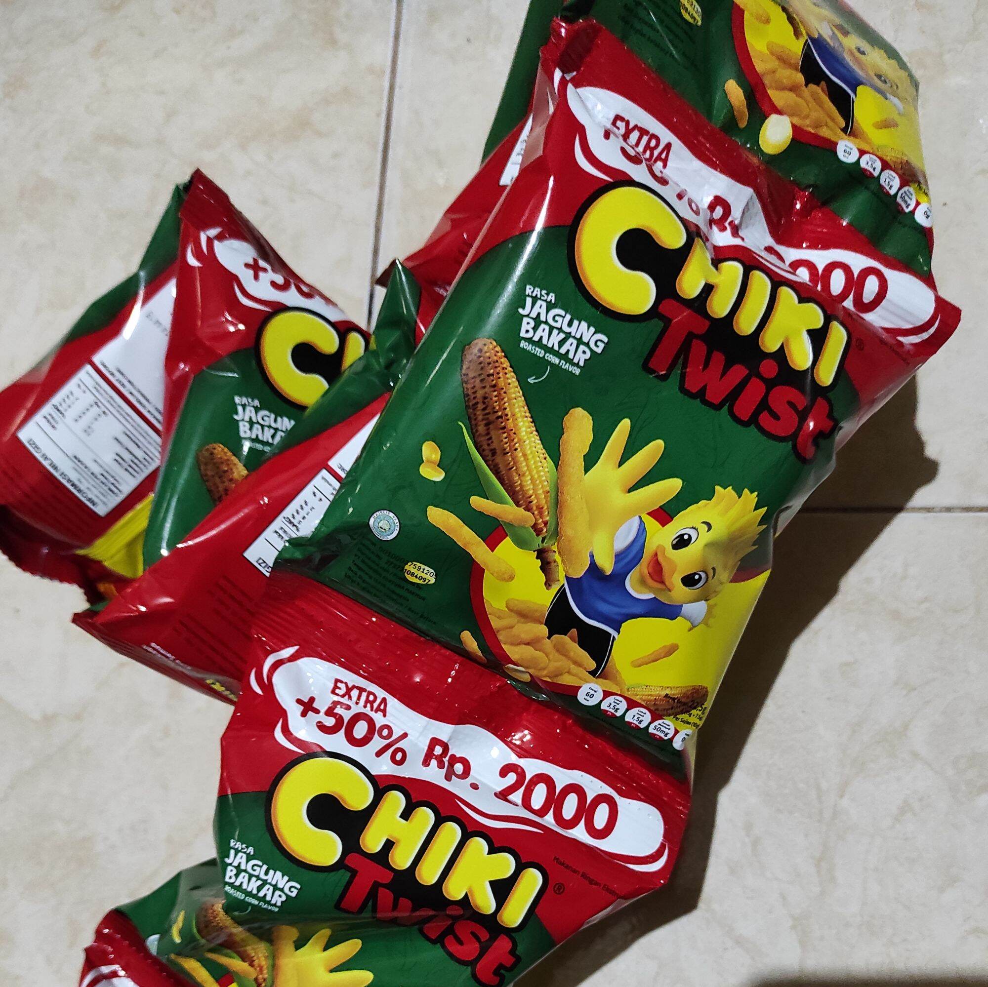 Kemasan baru Cheetos / Chiki Twist Rasa Jagung Bakar 15 gr+50%=22,5gr ...