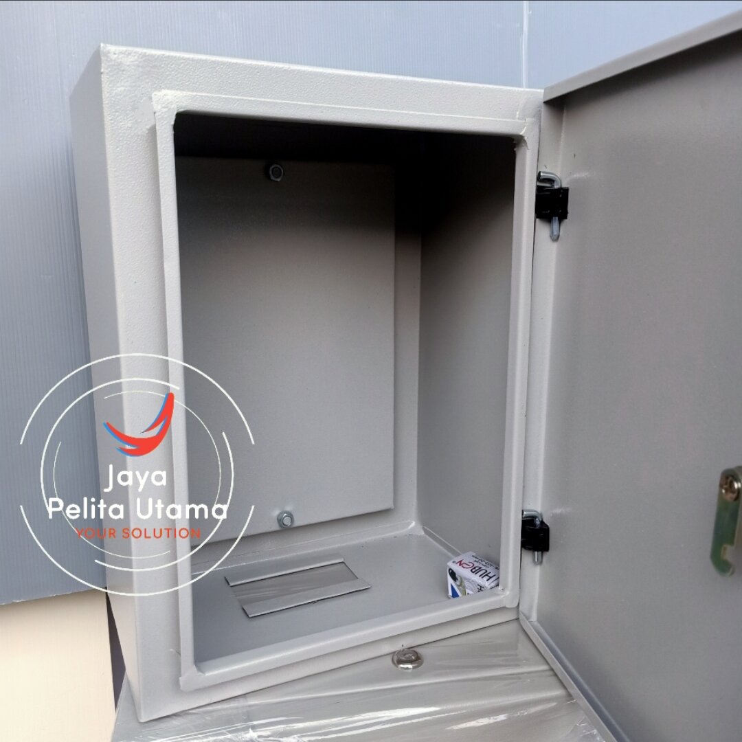 box panel listrik 30x40x18 plat 1mm dan 1.2mm indoor pintu luar powder ...