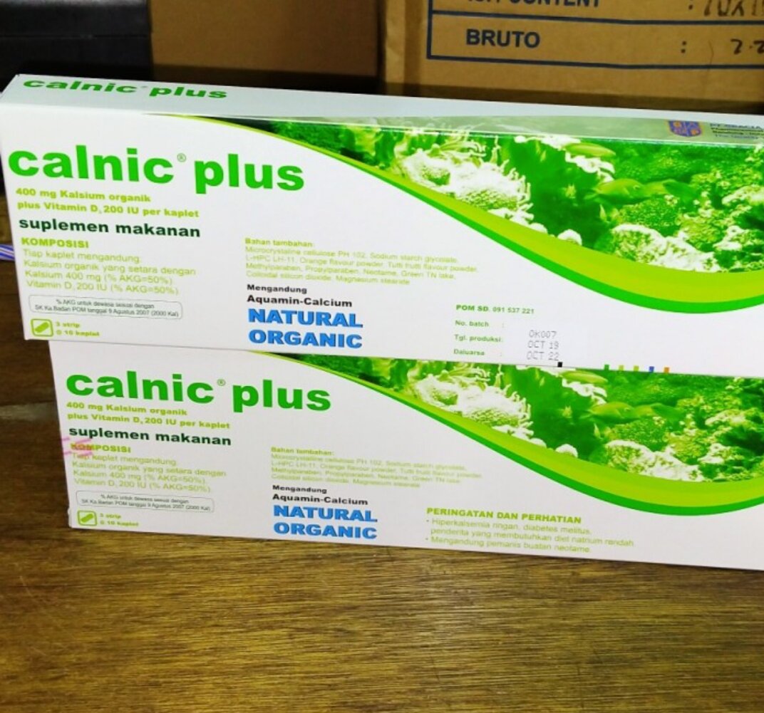Calnic Plus Vitamin Tulang | Lazada Indonesia