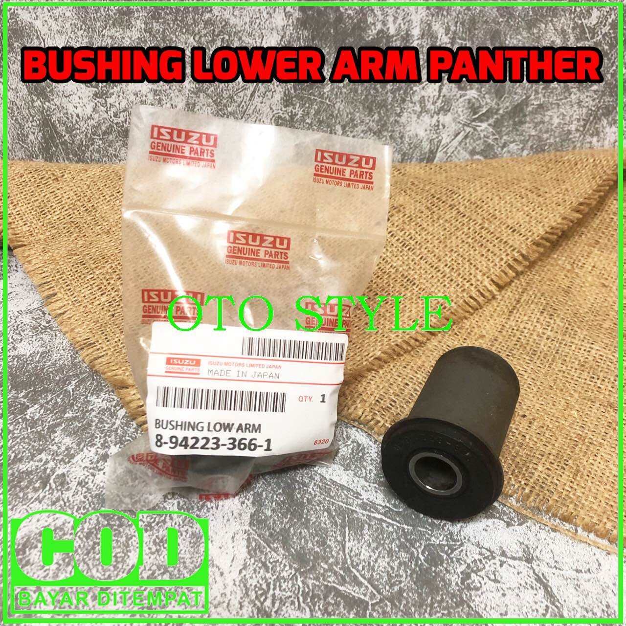 BUSHING LOW ARM PANTHER - BUSHING SAYAP BAWAH ISUZU - BUSHING LOWER ...