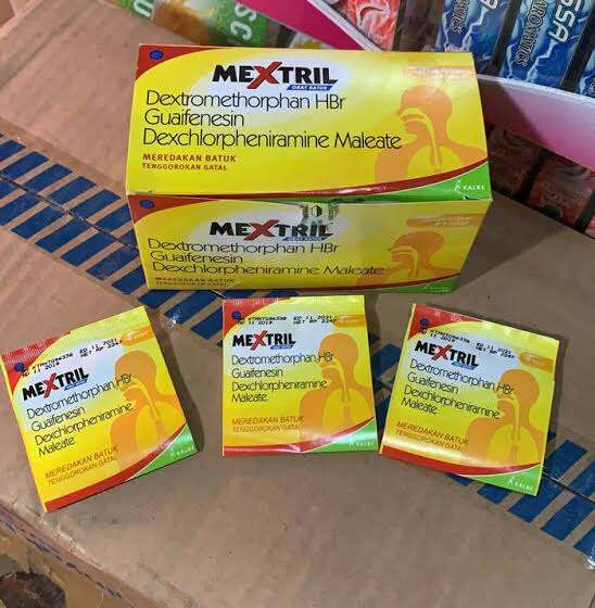 Mextril obat batuk/box 25 strip | Lazada Indonesia
